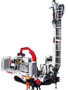 WS6000 Hybrid Wassara/Sonic Mobile Drill Rig