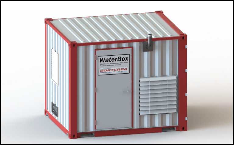 WaterBox - Diesel Water Pump - MEDATECH Engineering Services