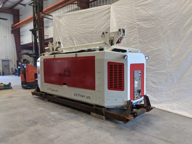 ALTDRIVE Rail Locomotive, a modern battery-electric locomotive