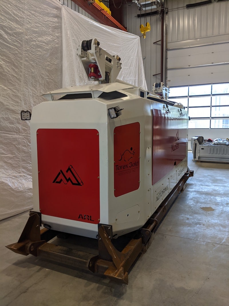 ALTDRIVE Rail Locomotive, a modern battery-electric locomotive